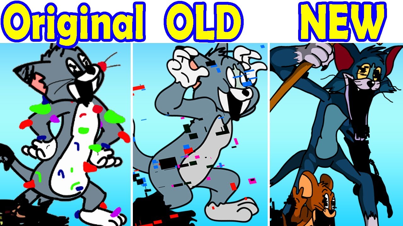 Friday Night Funkin Pibby Corrupted Tom Jerry Og Old New Fnf