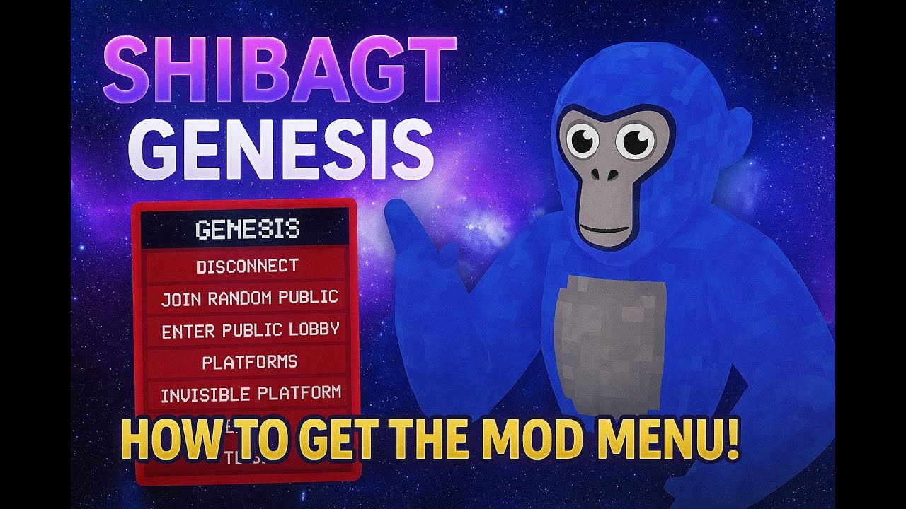 How To Get Shibagt Genesis Paid For Gorilla Tag Youtube