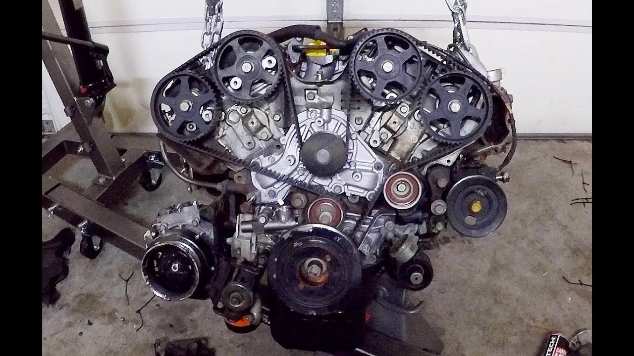 How To Change Timing Belt Water Pump Tensioner Pulleys Mitsubishi
