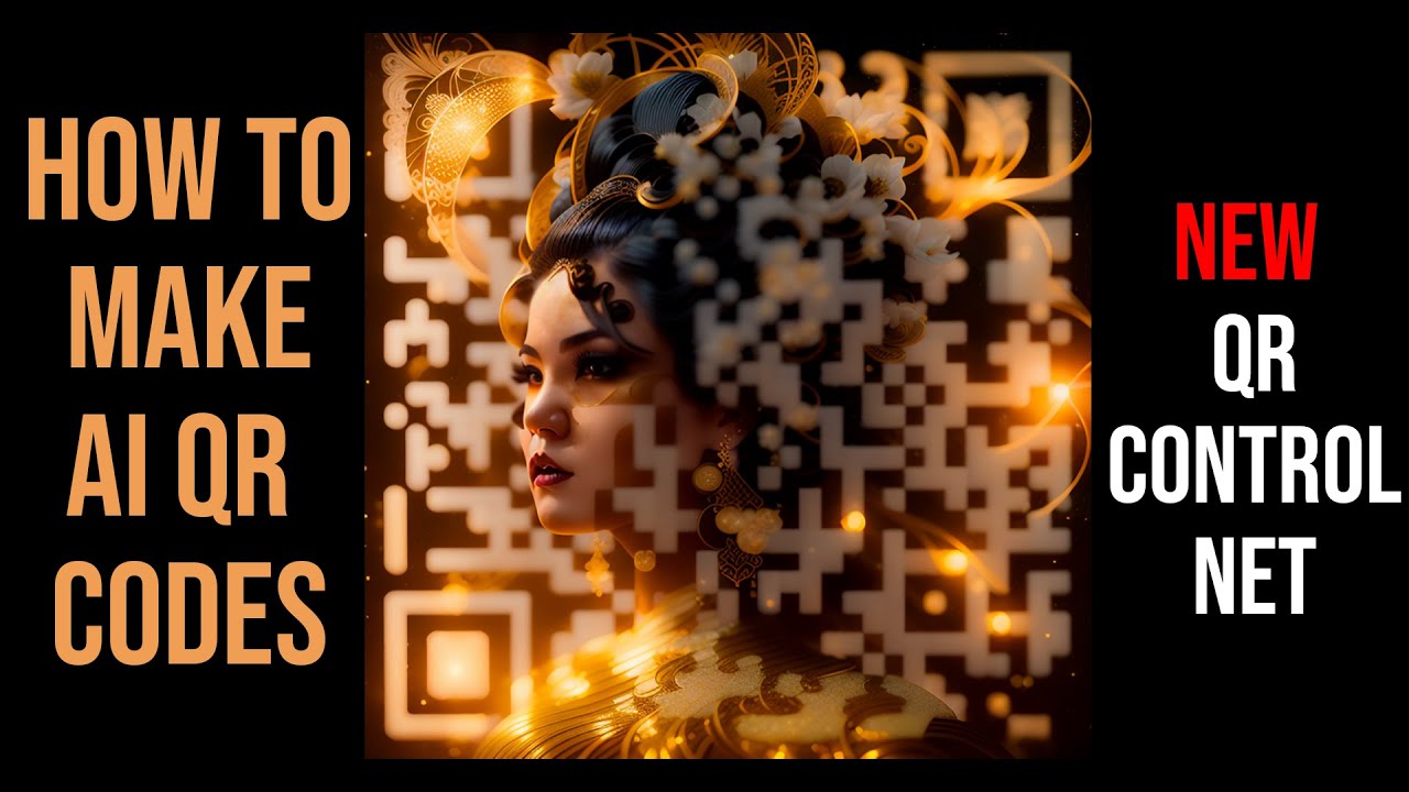 How To Make Ai Qr Codes New Qr Control Net Youtube