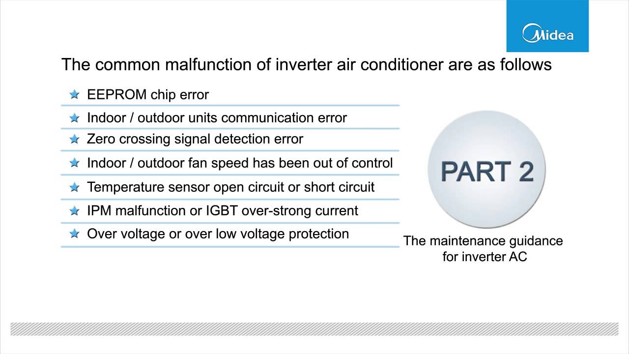 Midea Air Conditioner Error Codes List And Definitions 45 Off