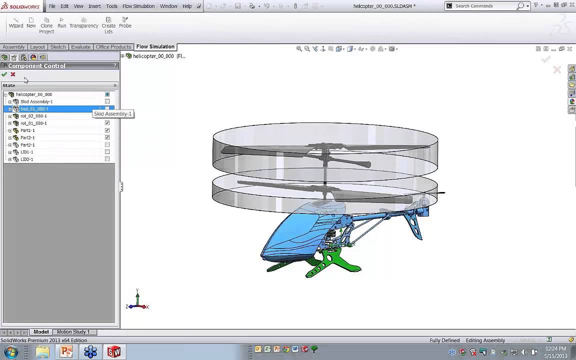 Solidworks Flow Simulation Fan Tutorial Blingpna