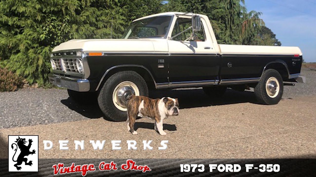1973 Ford F350 Super Camper Denwerks 390fe Youtube