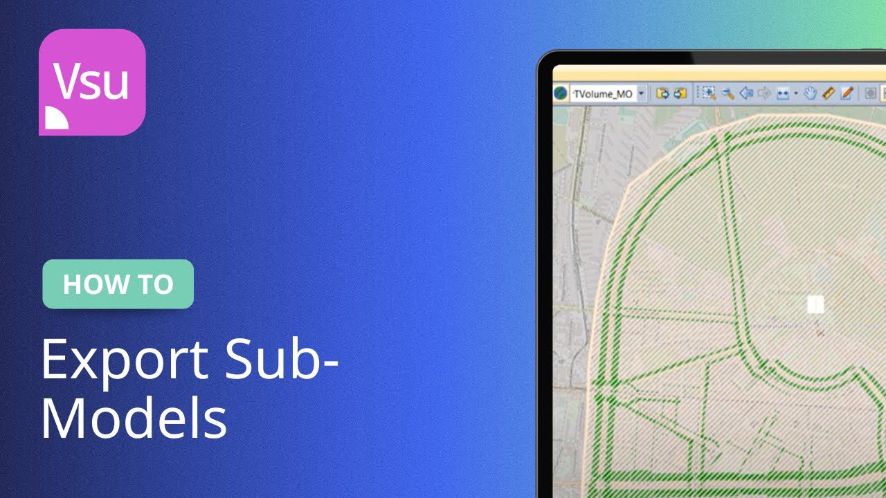 Export Sub Models Ptv Visum Tutorial Youtube