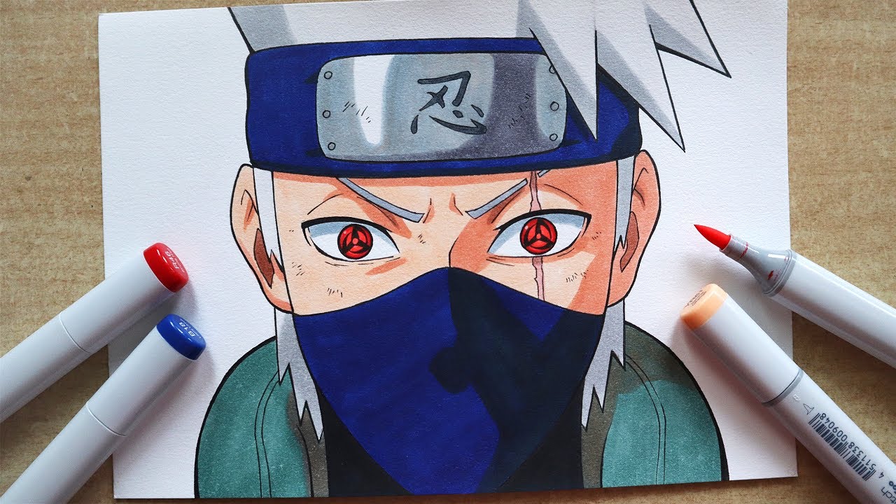 How To Draw Kakashi Mangekyou Sharingan Kakashi Mangekyou Etsy