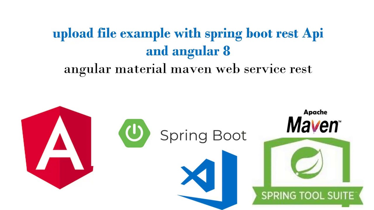 Upload File Using Angular And Spring Boot With Code Source Youtube