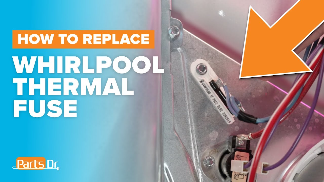 Dryer Not Heating How To Replace Thermal Fuse Part Wp3392519