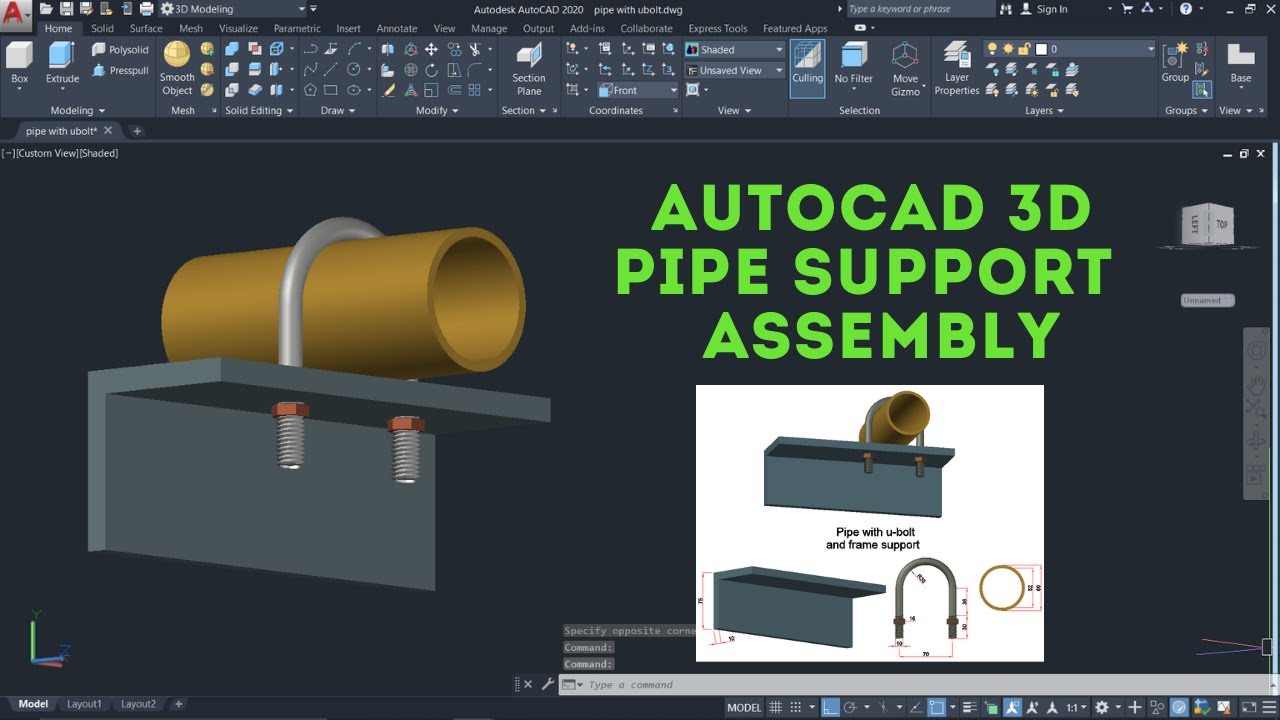 Plant 3d Pipe Support Drawings At Diane Forsythe Blog
