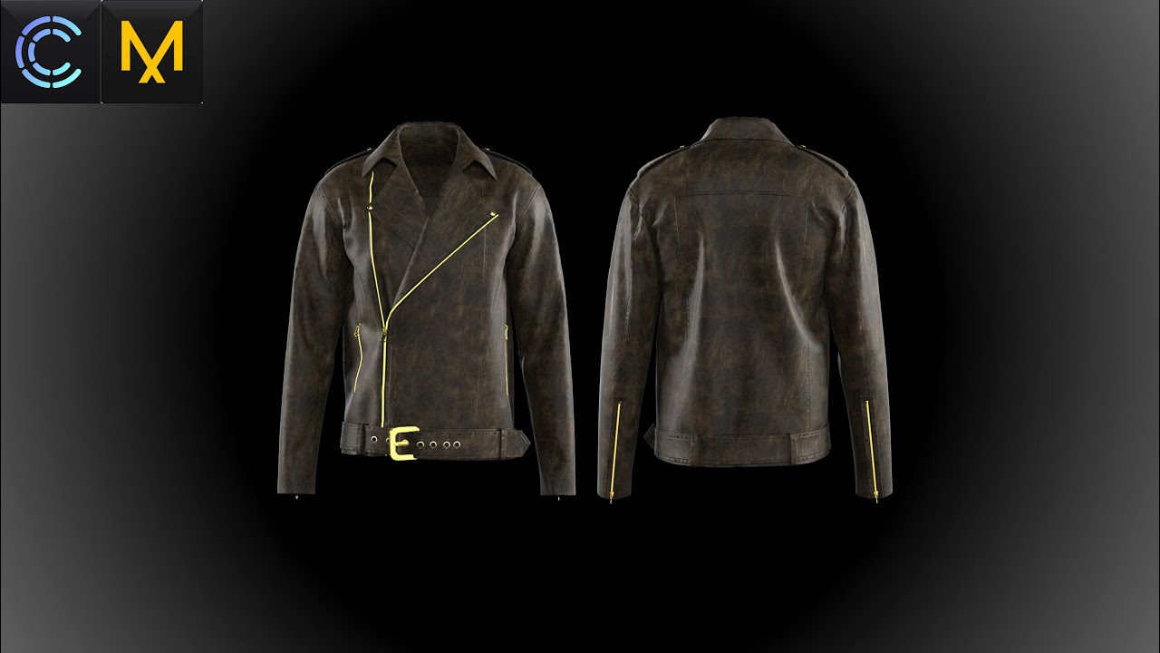 Men S Jacket Making Tutorial Marvelous Designer Clo3d Youtube