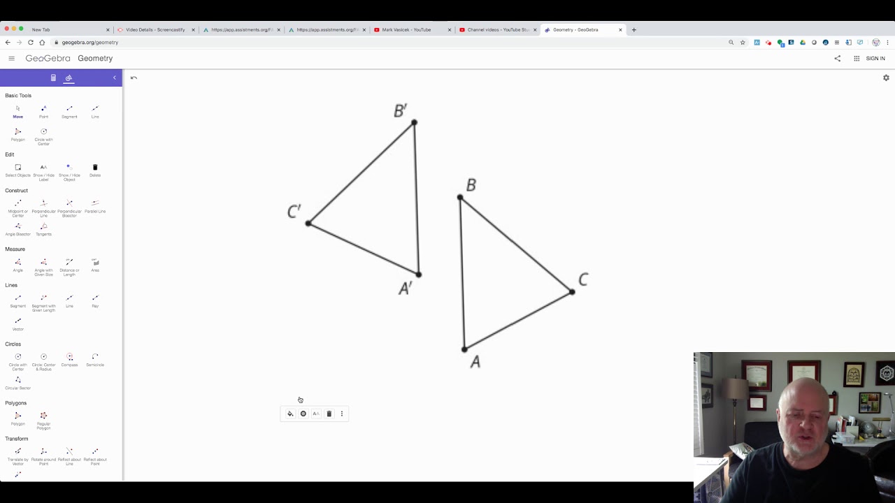 Im G 1 17 Cd Working With Rigid Transformations Youtube