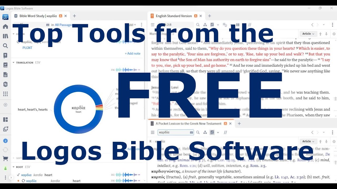 Overview Free Version Logos Bible Software Top Features That Will