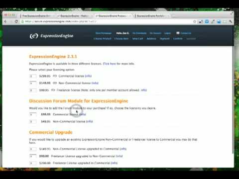 Getting Started With The Free Expressionengine Video Course 0 25 Ee