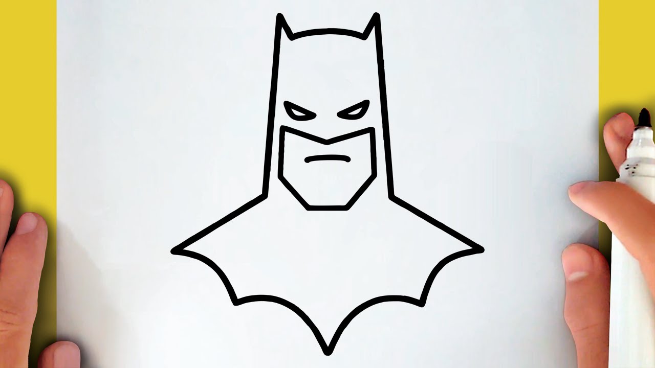 How To Draw Batman Youtube