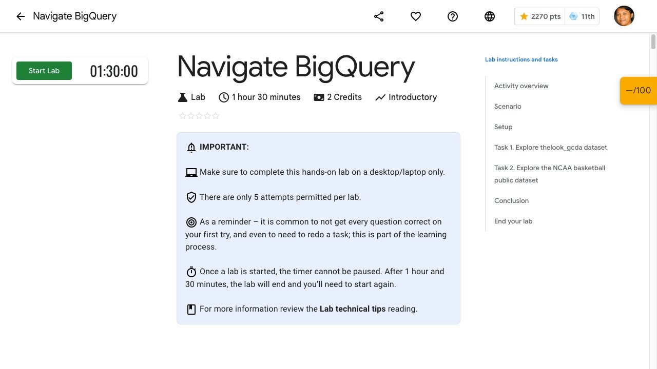 Navigate Bigquery Youtube