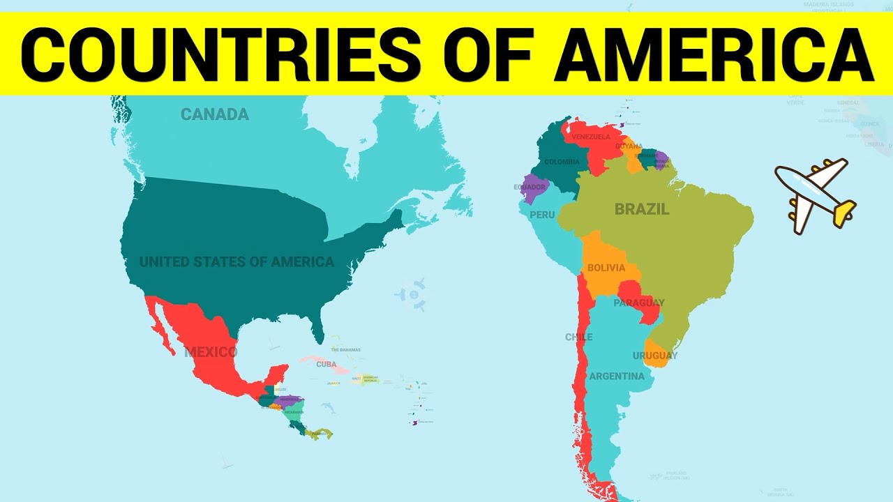 Map Of North America Countries