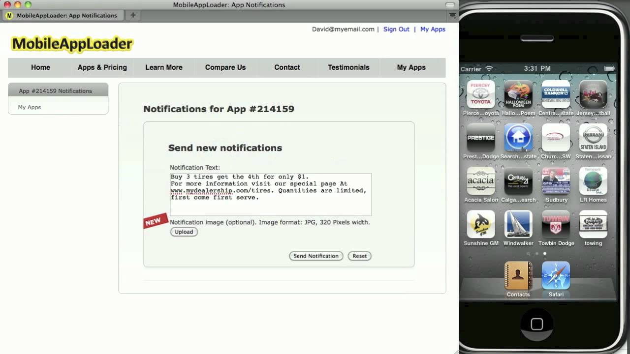 Notifications Youtube