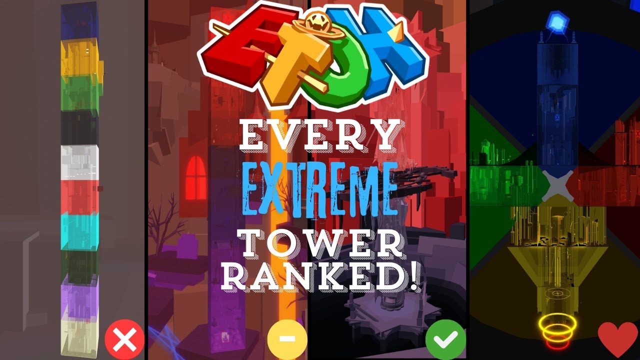 Every Extreme Tower In Etoh Ranked Youtube