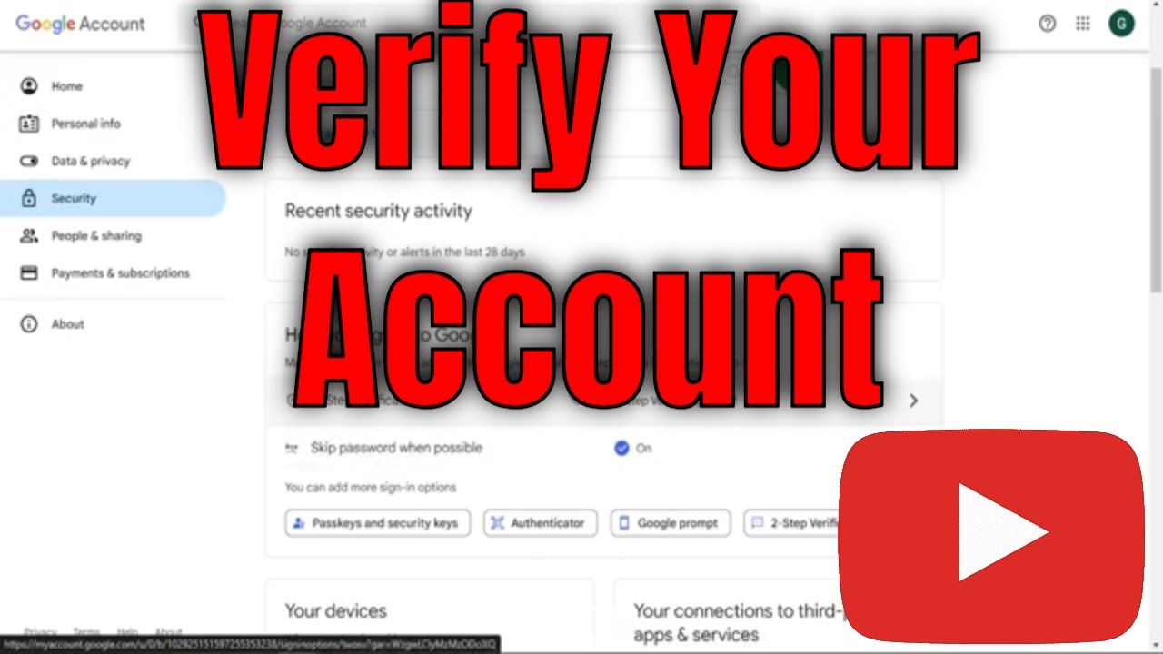 How To Verify Your Account On Youtube Full Guide Youtube