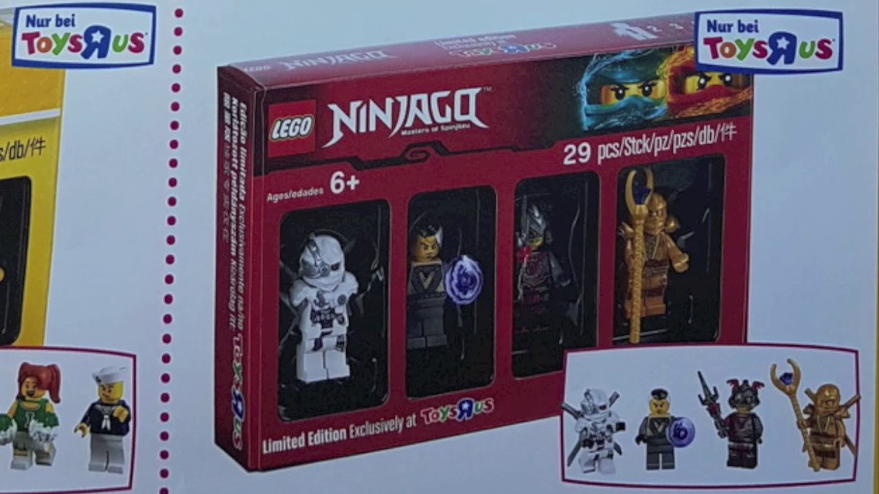 Ninjago New Super Rare Minifigures Revealed Youtube