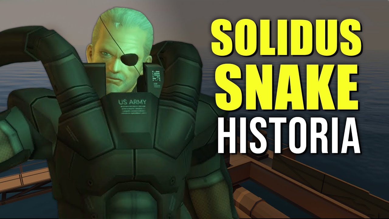 La Historia De Solidus Snake Metal Gear Youtube