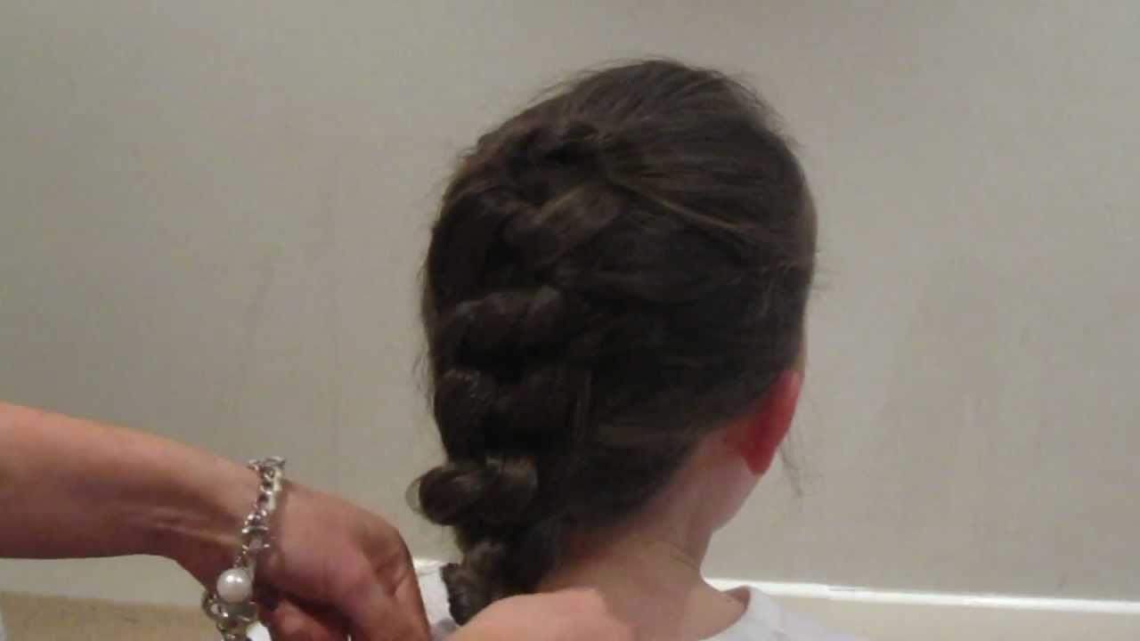 How To Knot Braid Youtube