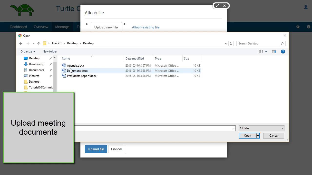 Mycommittee How To Create Meeting Minutes Hd Youtube