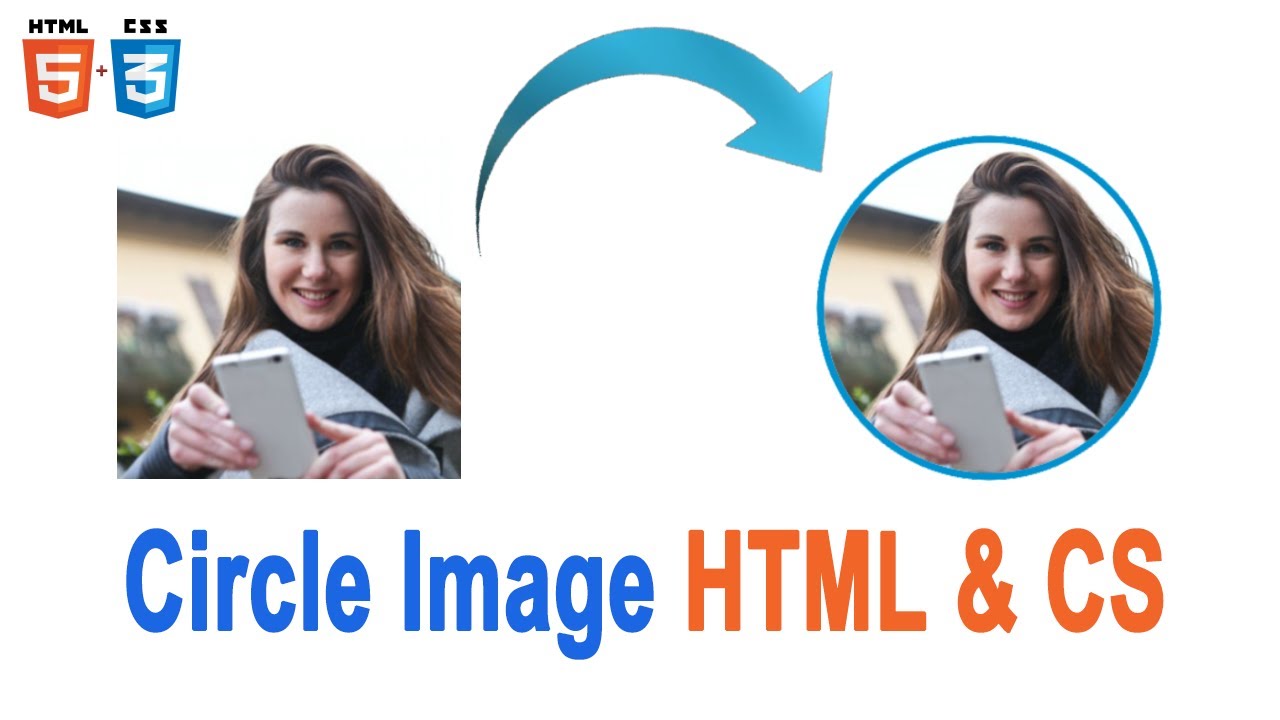 Circle Image With Html Html Css Beginner Course Youtube