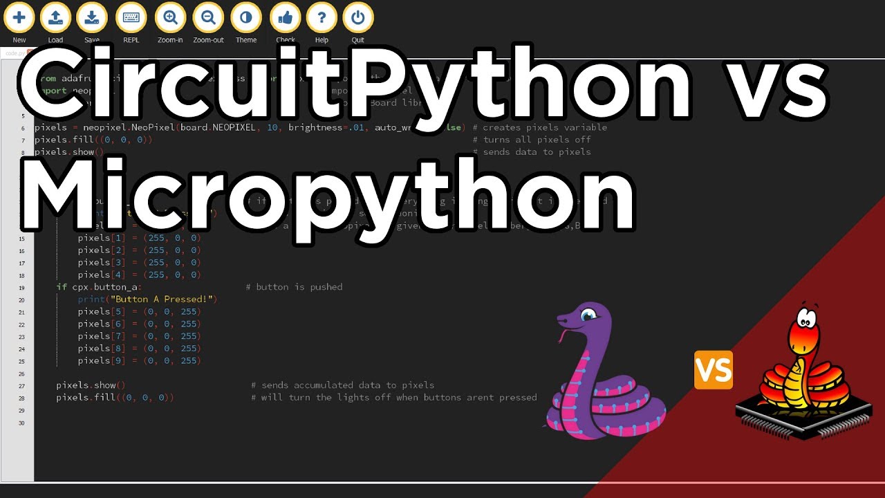 Circuitpython Vs Micropython Key Differences Youtube