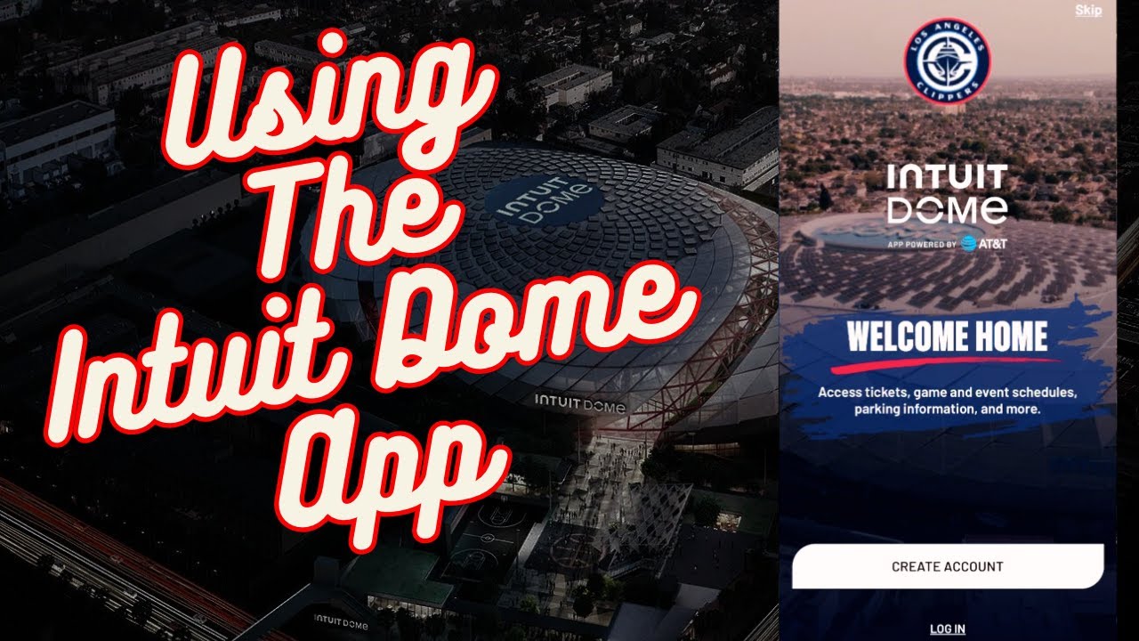 How To Use The Intuit Dome App For Events Youtube