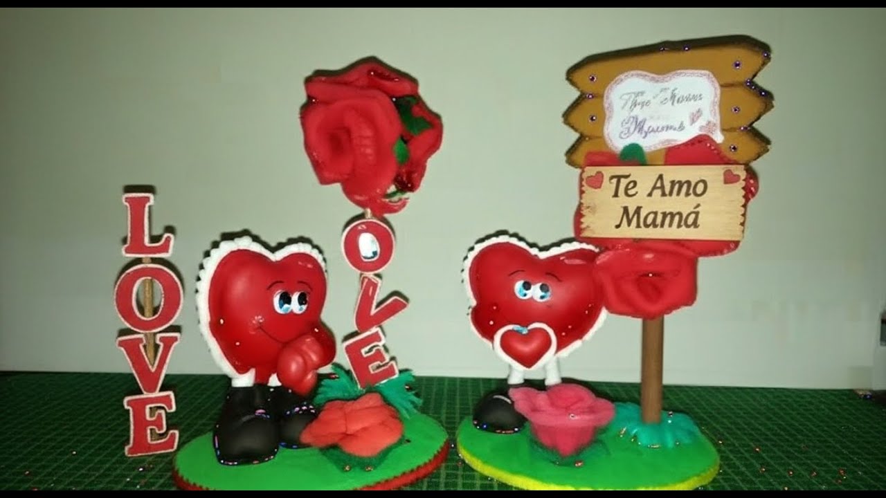 Manualidades Para El Dia De San Valentin En Foami Descargar Manual