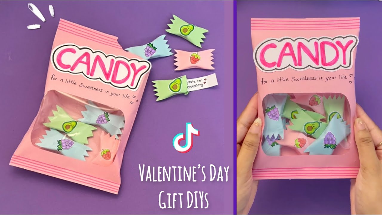 Diy Candy Love Notes Valentine S Day Diy Gift Ideas Tiktok Compilation
