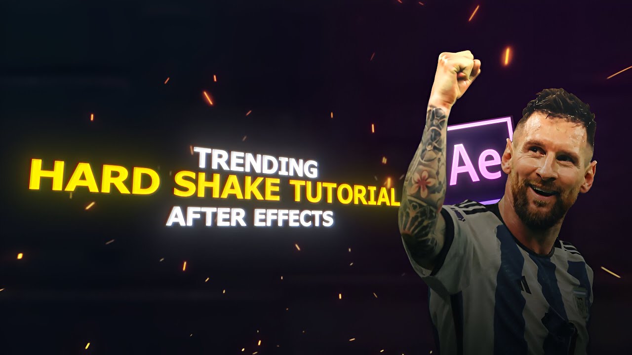 Hard Shake Tutorial Football Edits After Effects Youtube