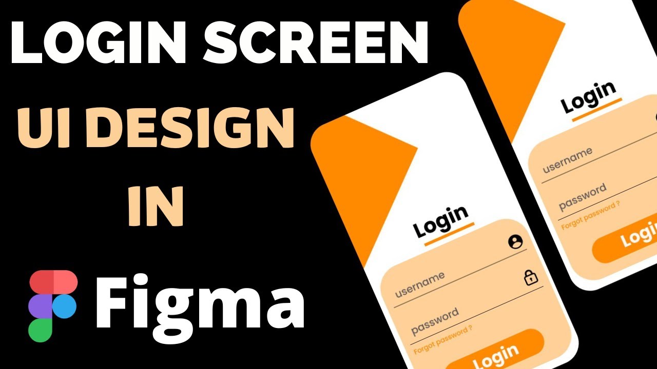 Create Login Signup Ui Design From Figma Figma Tutorial 44 Off