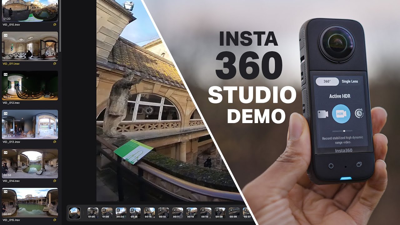 Beginners Guide To Editing 360 Footage With Insta360 Studio Youtube