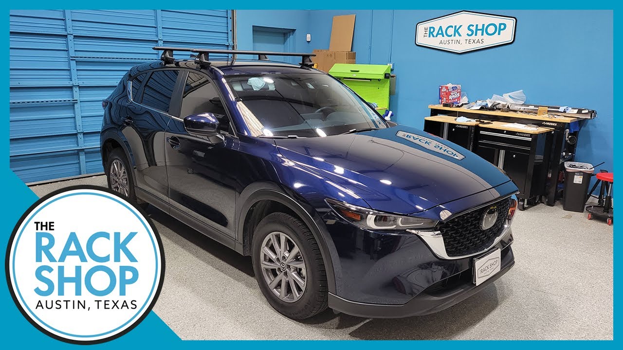 2017 2025 Mazda Cx 5 W Bare Roof Thule Wingbar Evo Clamp Complete Roof