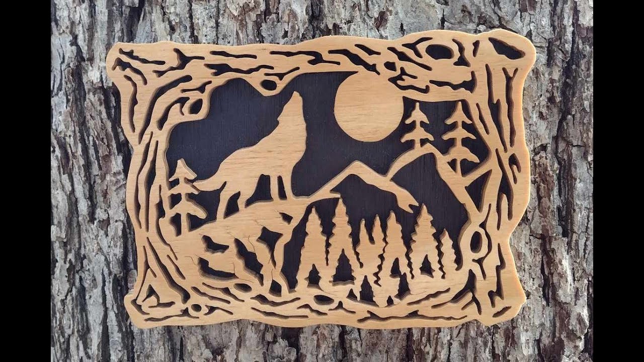 Scroll Saw Art Patterns Some Wood Art Pieces I Made Cut With My