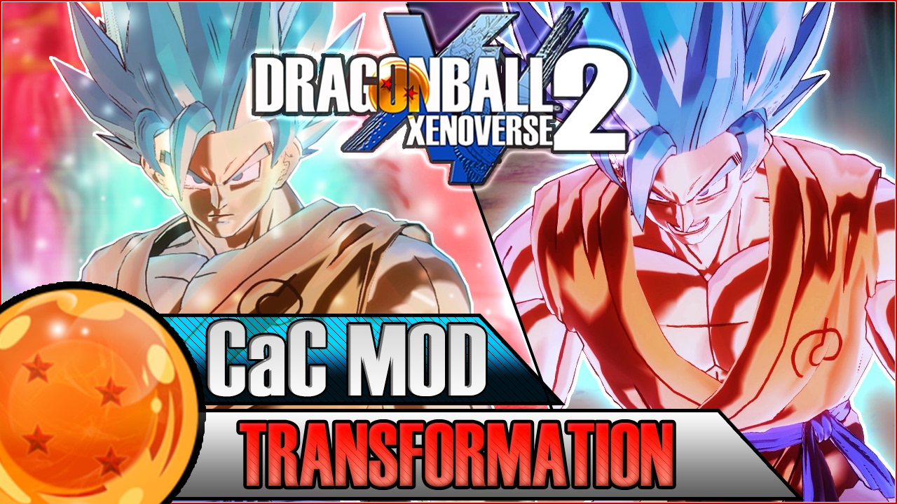Super Saiyan Blue Kaioken Cac Transformation Dragon Ball Xenoverse 2