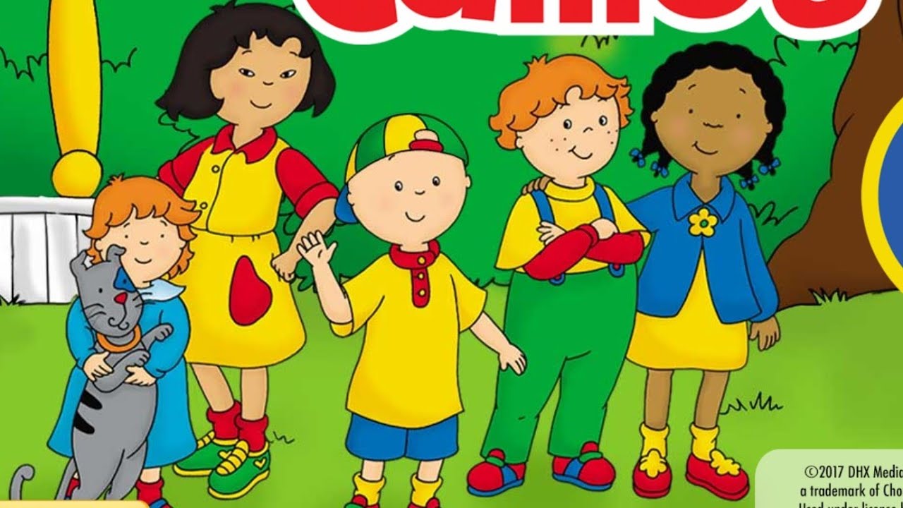 A Day With Caillou Youtube