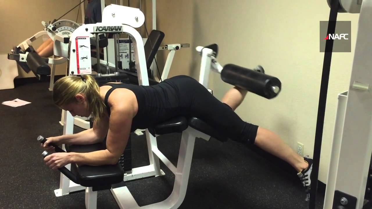 Lying Single Leg Hamstring Curl Machine How To Do Leg Curls