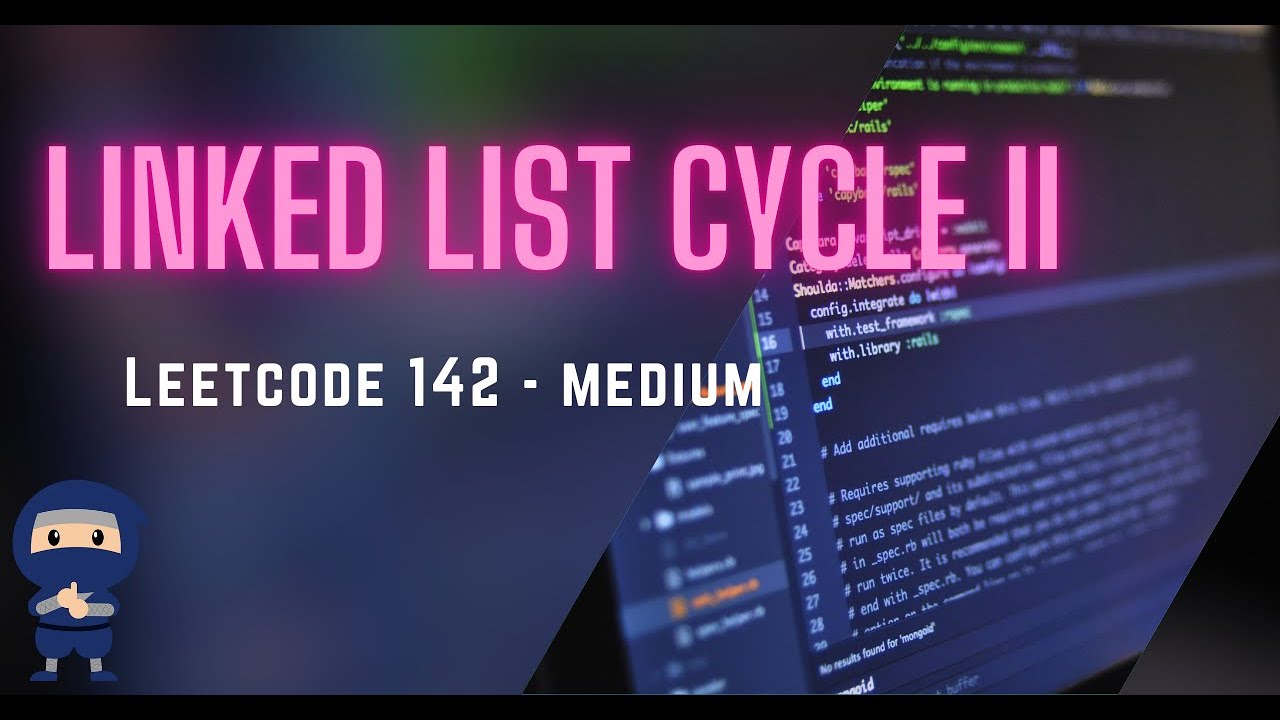 Linked List Cycle Ii Leetcode 142 3 Solutions Python Javascript