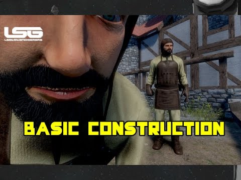 Medieval Engineers Basic Building Introduction Youtube