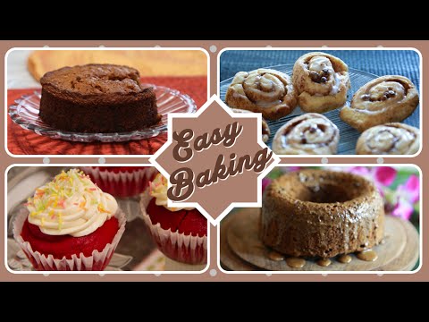 Easy Baking Easy To Make Cake And Cupcake Recipes Youtube