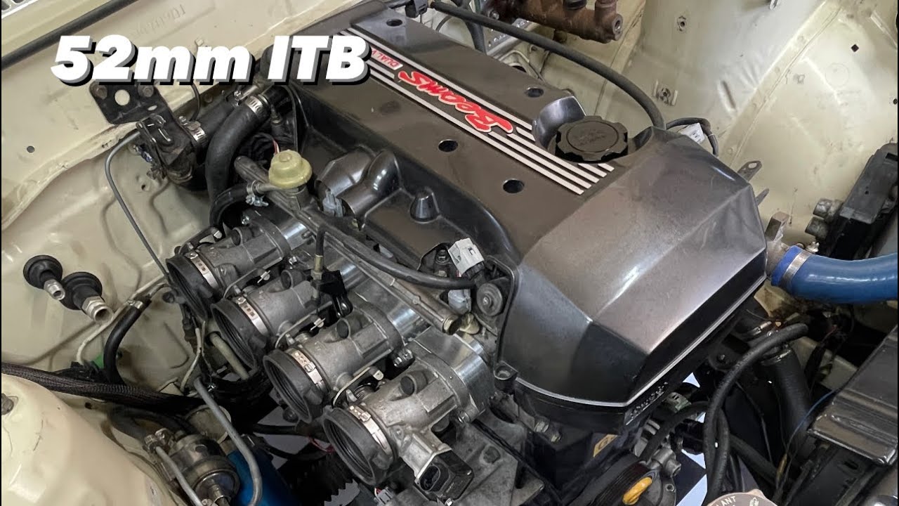 Bmw Toyota 3sge Beams S62 Itb Install Part 1 Youtube