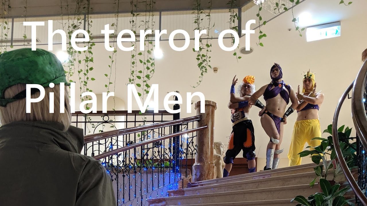 柱之男的恐怖 馬可不要過去 The Terror Of Pillar Men Jojo Pillar Men Cosplay 阿姨壓一壓