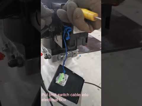 How To Install Limit Switch For Two Post Lift Youtube