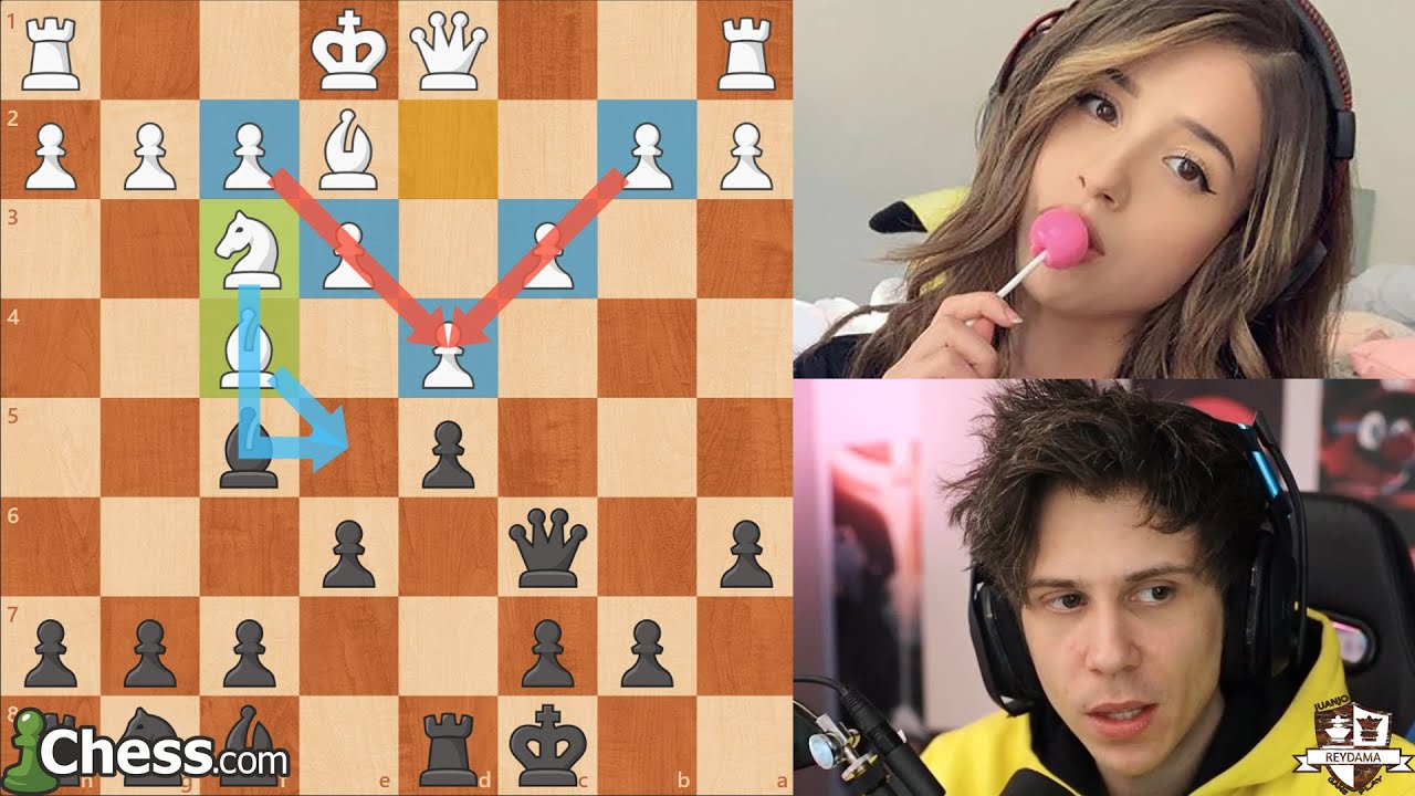 Pokimane Vs El Rubius Pogchamps 3 Chess Sistema Londres Youtube