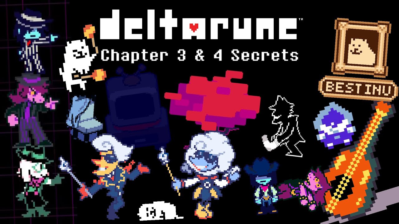 All New Deltarune Chapter 3 4 Ost Secrets And More Youtube