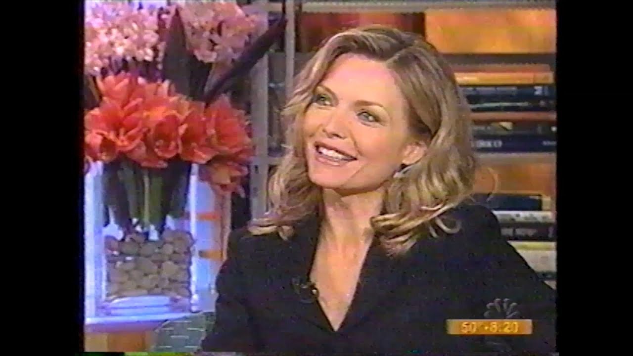 Michelle Pfeiffer On The Today Show 2002 Youtube