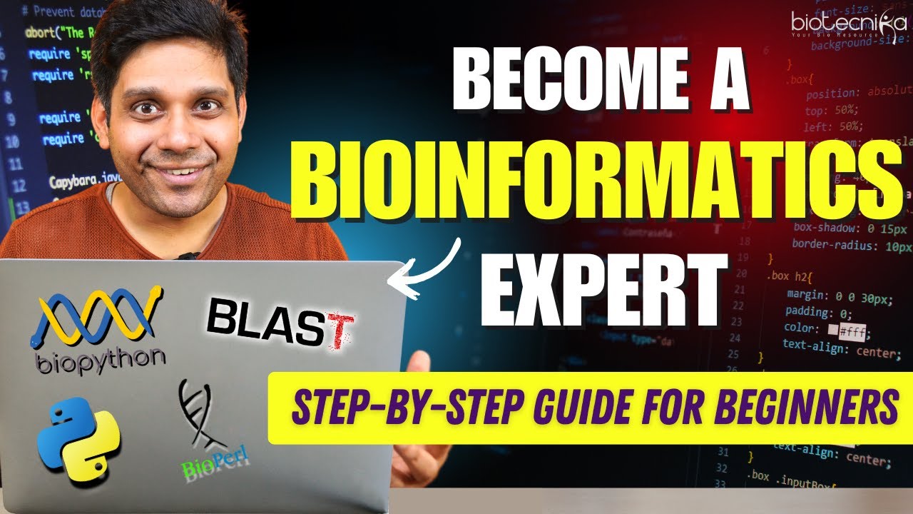 Become A Bioinformatics Expert Step By Step Guide For Beginners Youtube
