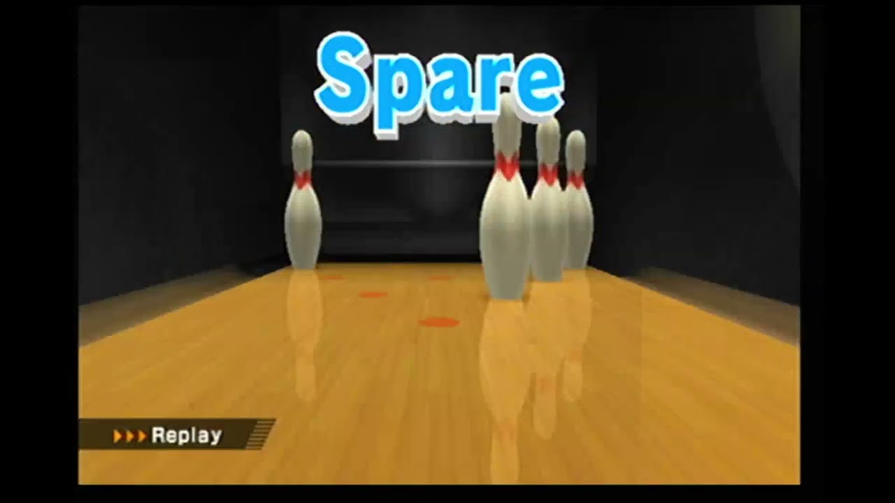 My 2nd 3 6 7 10 Split Conversion On Wii Sports Bowling Youtube
